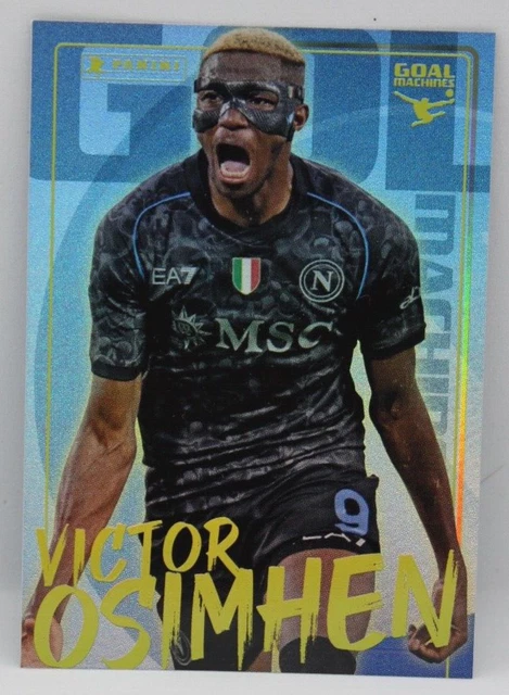 CALCIATORI PANINI 2023 2024 23 24 Victor Osimhen Napoli Goal Machines ...