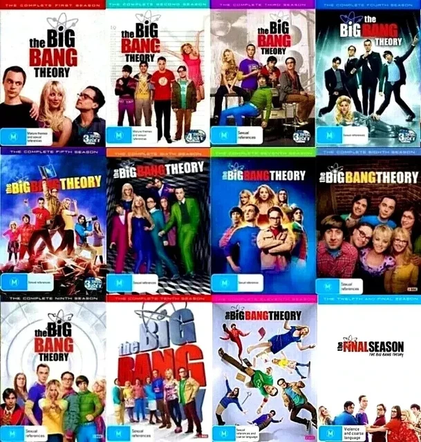 THE BIG BANG Theory: Season 1-12 (DVD, 37-Disc set) NEW $109.80 ...
