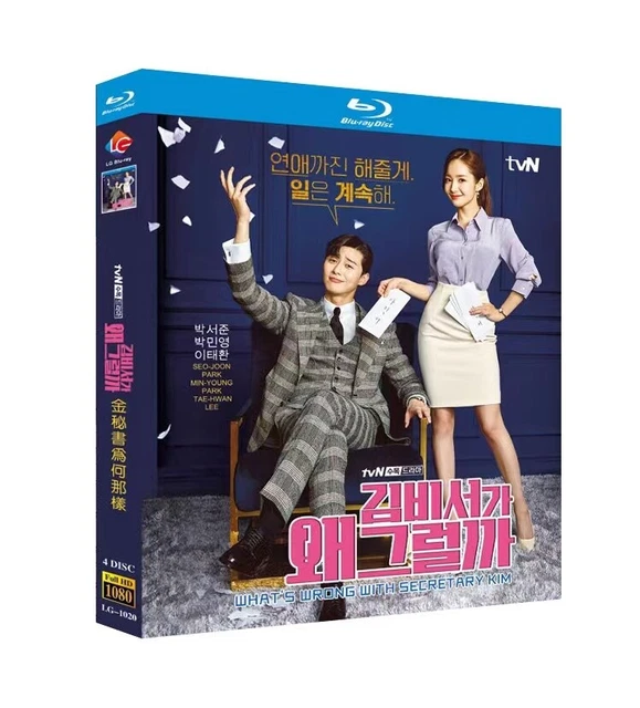 KOREAN DRAMA WHATS Wrong With Secretary Kim Blu-Ray English Sub Box Free Region £20.32 - PicClick UK