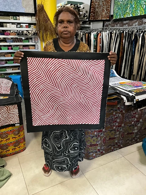 SHARON BUTCHER NAPANANGKA Aboriginal Artist SAND TUNE [DUNE] COUNTRY ...