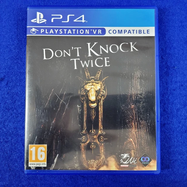 PS4 DON'T KNOCK TWICE Game REGION FREE PAL Version PS5 Compatible Dont ...