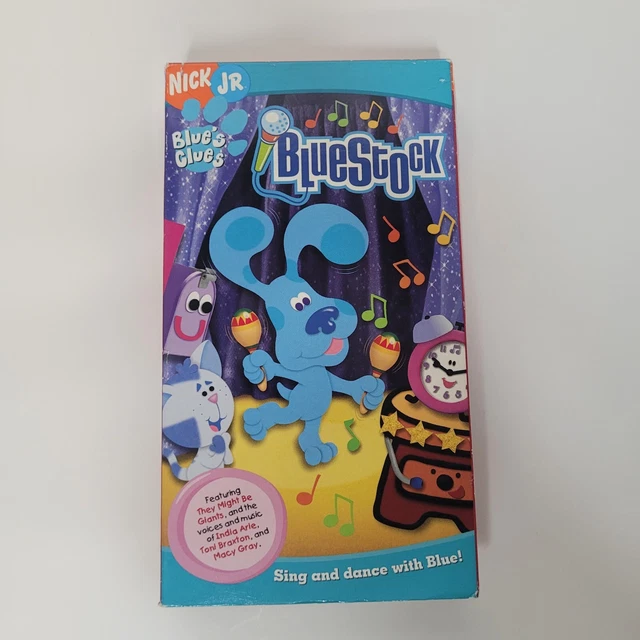 NICK JR. BLUE'S Clues BLUESTOCK (VHS, 2004) - Tested Works $22.39 ...