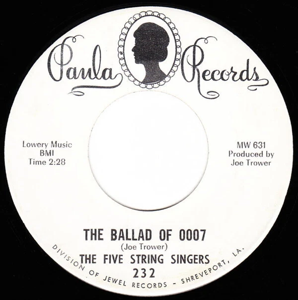 THE FIVE STRING Sing - The Ballad Of 0007 - Dossier vinyle d'occasion 7 - H8100z EUR 21,17 ...