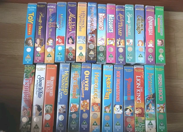 28 X DISNEY VHS Videos Bundle In Good Condition £5.99 - PicClick UK