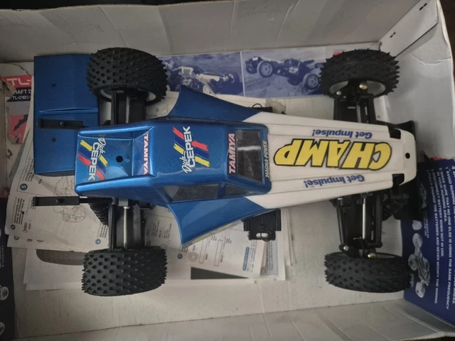 VINTAGE TAMIYA BAJA Champ 1/10 4WD RC Buggy - UNUSED/NEVER RUN - Boxed ...