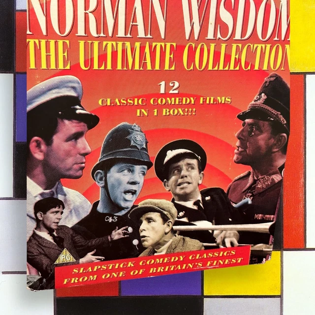 NORMAN WISDOM THE Ultimate Collection VHS 12 Classic Comedy Films In ...