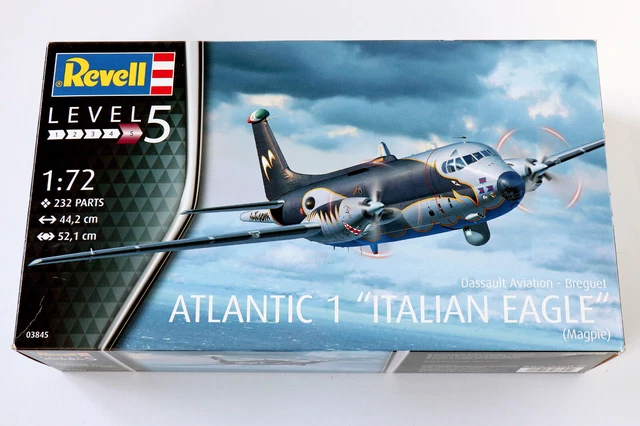 REVELL 03845 DASSAULT Aviation - Breguet Atlantic 1 „Italian Eagle“ – 1 ...