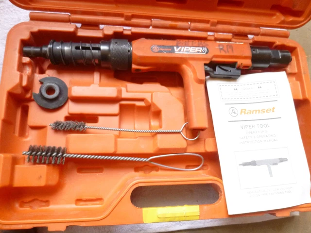 RAMSET VIPER POWDER Actuated Fastener Tool / Nailer / Nail Gun $225.00 ...