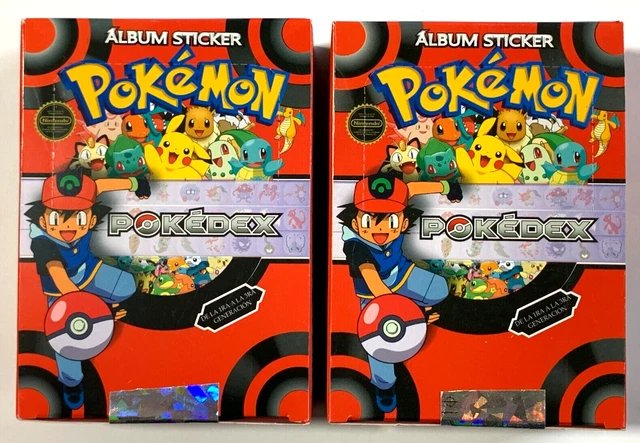 BOX POKEMON POKEDEX EF Vol. 1 Edition PERU TCG 2022 - Stickers & Cards ...