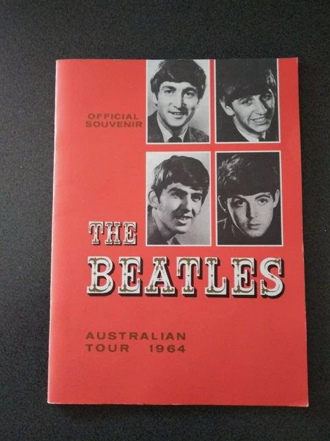 THE BEATLES AUSTRALIAN Tour 1964 Program 40Th Annivesary $29.99 ...
