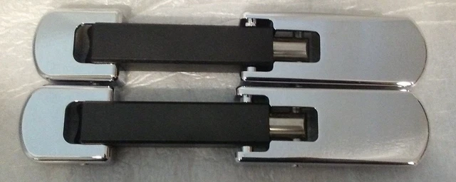 HUMMER H2 BILLET Aluminum Chrome Hood Latch with Black Latch Spring Set ...