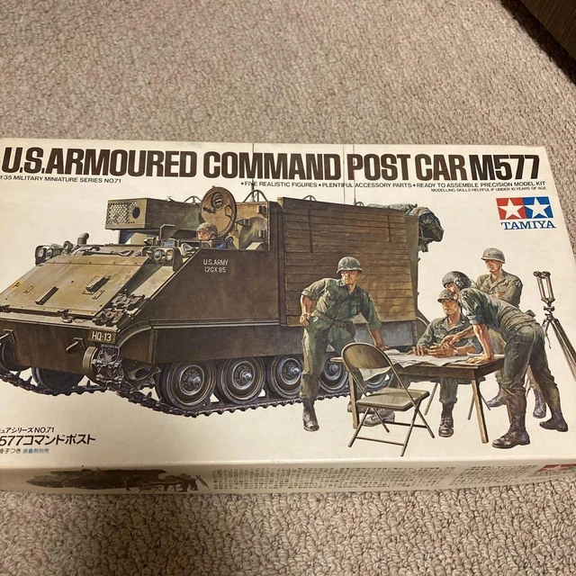 TAMIYA M577 ARMORED Command Vehicle 1/35 £137.85 - PicClick UK