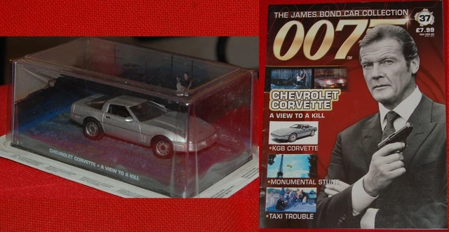 JAMES BOND CAR COLLECTION AUTO CHEVROLET CORVETTE A VIEW TO A KILL n.37 ...