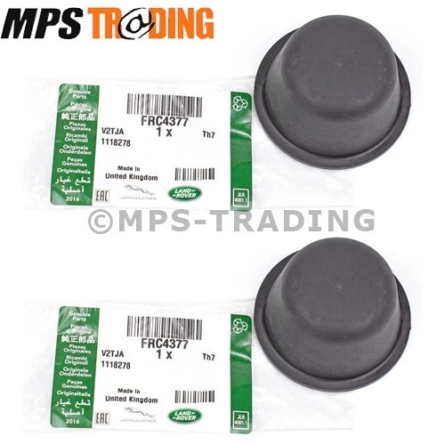 LAND ROVER DEFENDER to KA930455 Axle Drive Flange Hub Cap GENUINE 2x ...