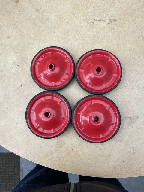 VINTAGE TRIANG PUSH along Wheels £16.32 - PicClick UK