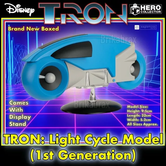 EAGLEMOSS TRON LIGHT Cycle Collection: Light Cycle (1st Generation ...