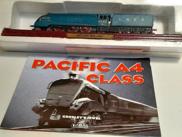 ATLAS EDITIONS OO Scale Pacific A4 Class Mallard Static Model Train ...