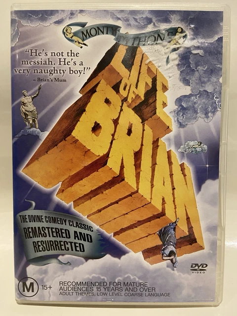 MONTY PYTHON'S LIFE of Brian (DVD, 1979) Region 4 - FREE POSTAGE $4.89 ...