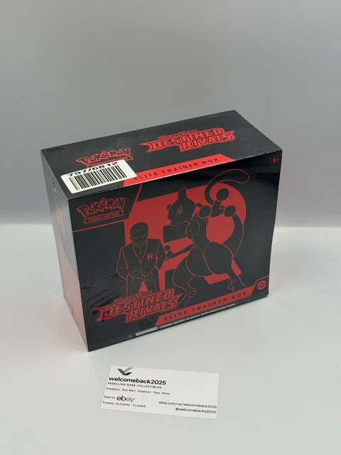 POKÉMON TCG SCARLET & Violet Destined Rivals ETB Elite Trainer Box 📦 ...