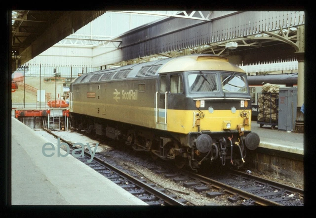 ORIGINAL 35MM SLIDE - Class 47/7-47712 at Aberdeen station, Scotland on ...