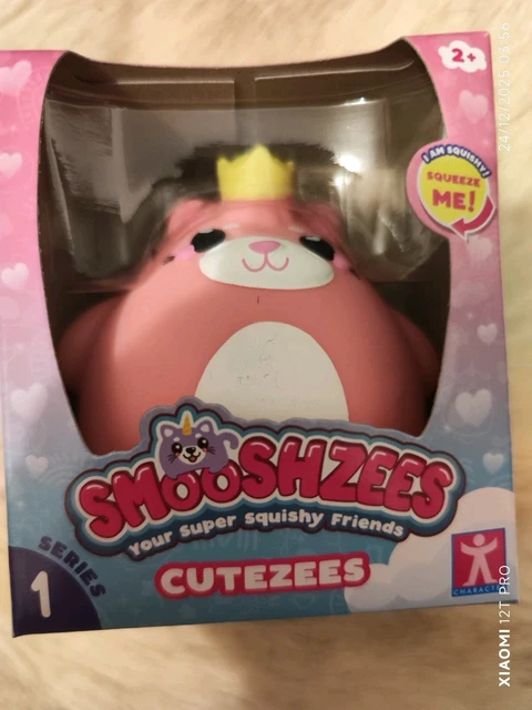 2 X CUTEZEES Sandi, Orange Shark & Cutezees Rose, Pink Kitty ( 2 Packs ...