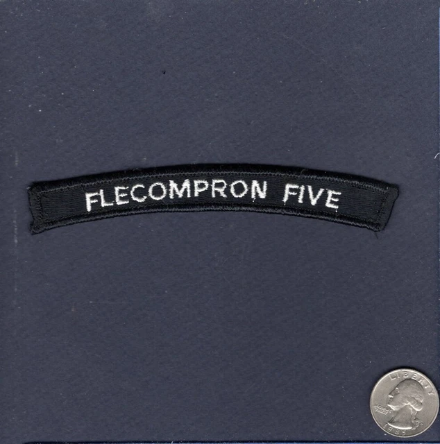 VC-5 CHECKERTAILS US NAVY Enlisted Uniform Composite Squadron Shoulder ...