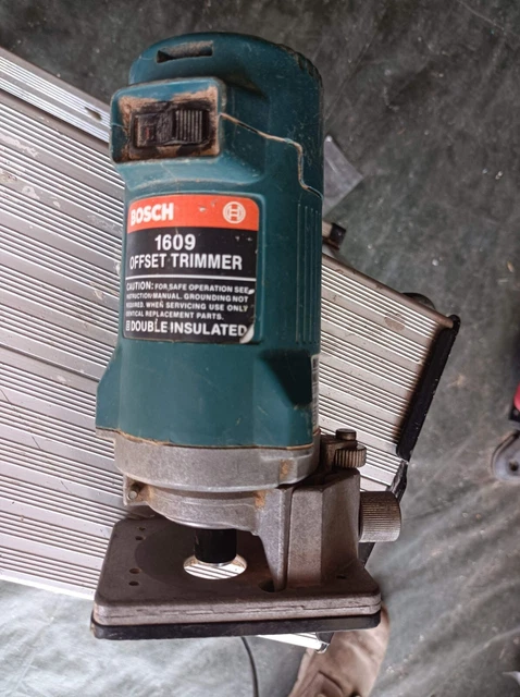 BOSCH 1609 PROFESSIONAL Laminate Trimmer 110V £25.00 - PicClick UK