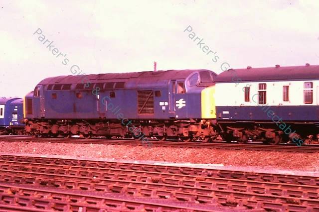 ORIGINAL 35MM RAILWAY Slide Diesel Electric Locomotive 40168 (Ref815B34 ...