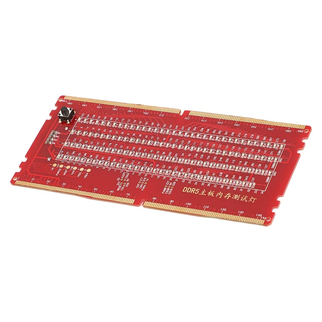 SCHEDA DI PROVA memoria desktop DDR5 PCB senza alimentatore esterno ...
