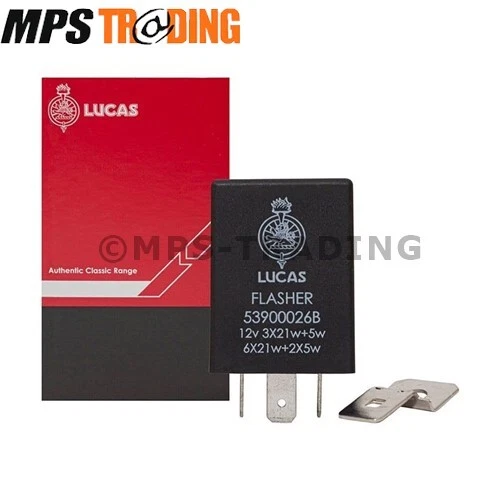 LAND ROVER DEFENDER Indicator Flasher Relay 4-Pin for Towing LUCAS ...