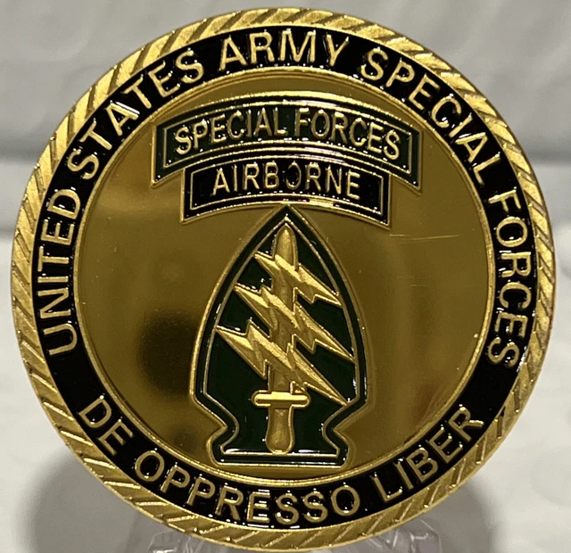 * US ARMY Special Operations Command Challenge Airborne Coin Army ...