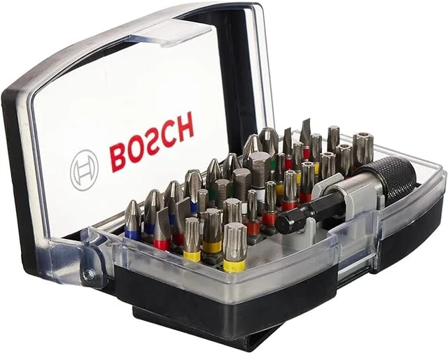 BOSCH PROFESSIONAL 32 piece Screwdriver Bit Set Extra Hard £9.89 - PicClick UK
