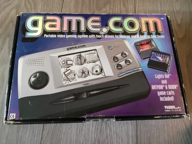 TIGER GAME.COM HANDHELD Console System, With 3 Games £42.30 - PicClick UK