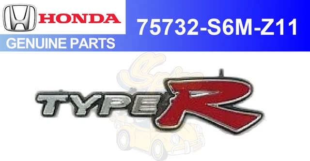 HONDA GENUINE INTEGRA DC5 TYPE-R Front Grille Emblem Badge Set JDM ...