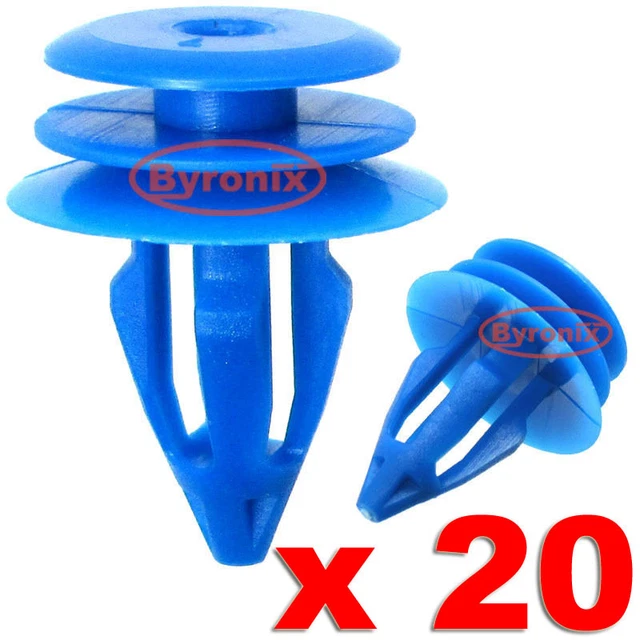 LAND ROVER RANGE Rover Evoque Plastic Clips Front Rear Wheel Arch Trim ...