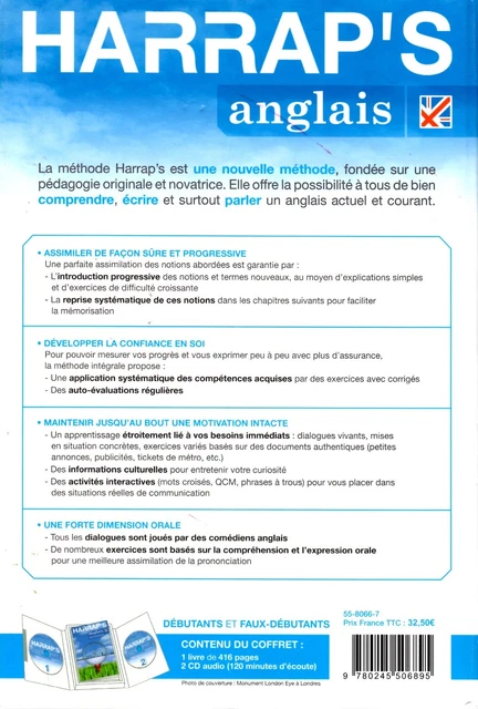 HARRAP'S ANGLAIS METHODE Integrale - EUR 8,50 - PicClick FR