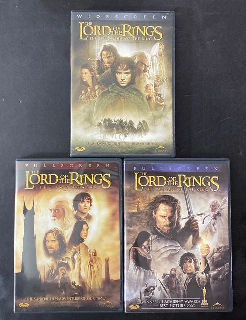 THE LORD OF the Rings: The Motion Picture Trilogy (DVD, 2009, 6-Disc ...