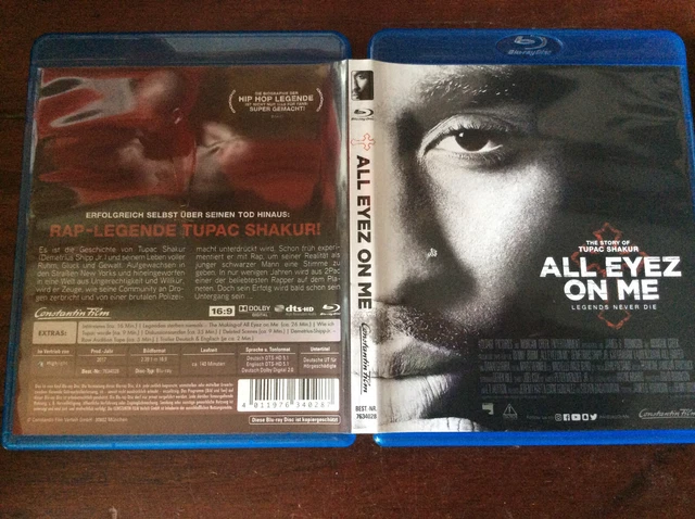 ALL EYEZ ON Me - Legends never die [BLU RAY] Story of Tupac Shakur 2Pac ...
