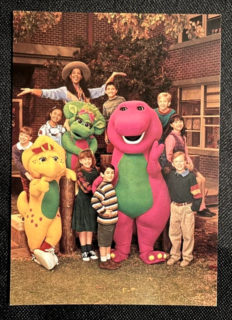 1995 CAST OF Barney and Friends Baby Bop BJ Postcard B2 £4.86 - PicClick UK