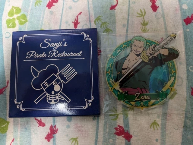 ONE PIECE USJ Sanji'S Restaurant Sunless Acrylic Coaster Zoro Japan ...