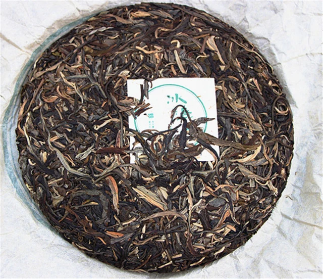 SHENG PUER TEA BingDao Old Tree Green Food China Yunnan 357g cha Puer Tea Cake EUR 19,50 ...