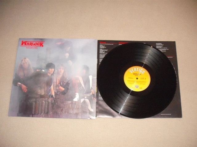 WARLOCK - HELLBOUND - 12" Vinyl Lp Doro Pesch - Vertigo 824660-1 - Ois Mit Texte EUR 12,50 ...