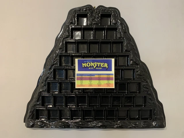 MONSTER IN MY POCKET Monster Mountain Display Stand 3 - New old ...
