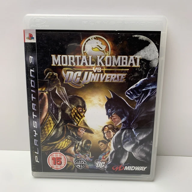 MORTAL KOMBAT VS DC Universe Sony PlayStation 3 PS3 Game Free Postage ...