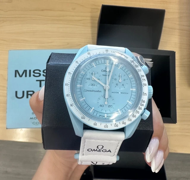OMEGA X SWATCH Speedmaster MoonSwatch Mission to Uranus - S033L100 EUR ...