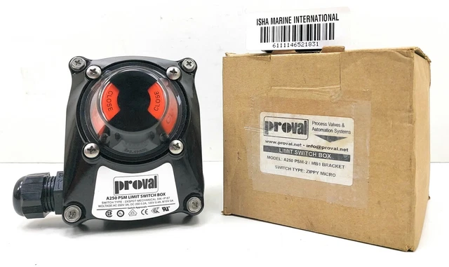 PROVAL A250 PSM Limit Switch Box £144.00 - PicClick UK