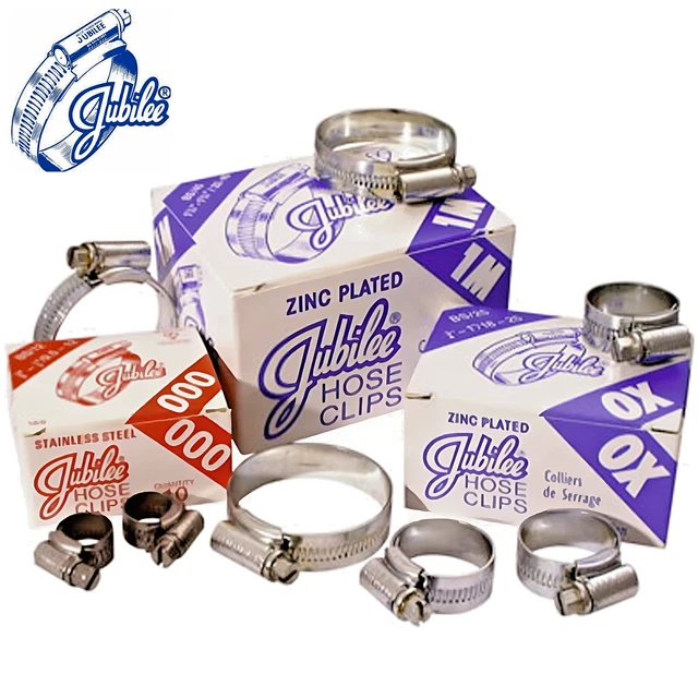 Stainless Steel Clip-On Lamps Genuine JCS Jubilee Hose Clips ...