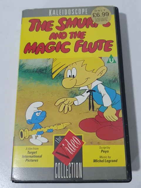 THE SMURFS AND The Magic Flute - Vhs Video Tape Vgc £8.00 - PicClick UK