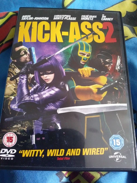 DVD-KICK ASS 2-JIM carrey-aaron taylor johnson (Kraven The Hunter)-mark ...