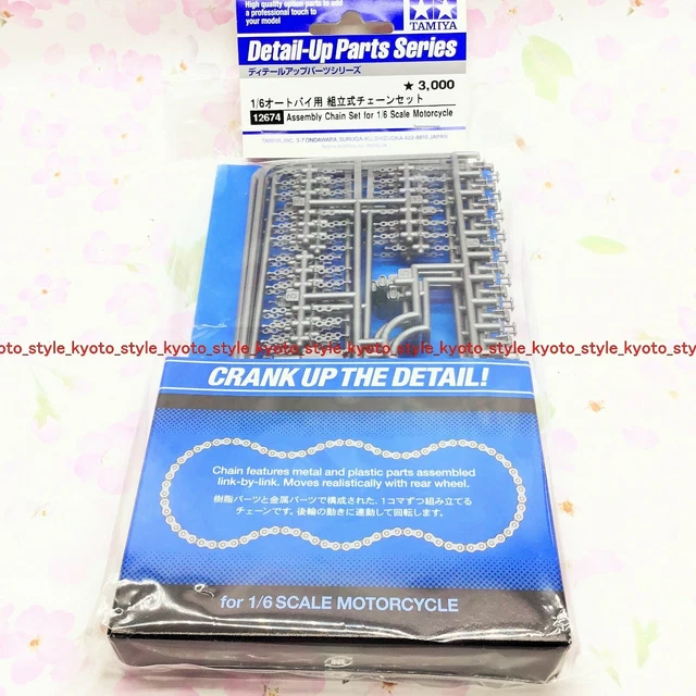 TAMIYA 12674 DÉTAIL Dessus Pièces Séries N0. 74 1/6 Assemblé Chaîne ...